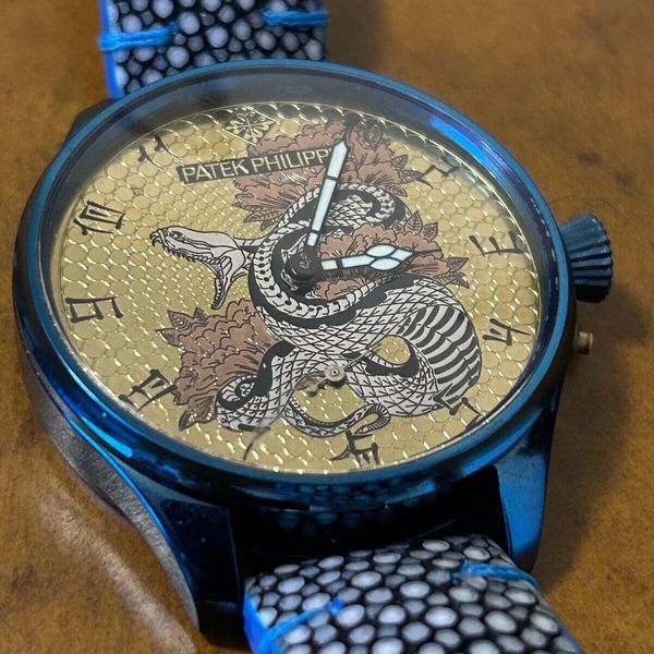 Vintage Patek Philippe SNAKE Geneve Antique Rare Swiss Men's Watch Pre ...