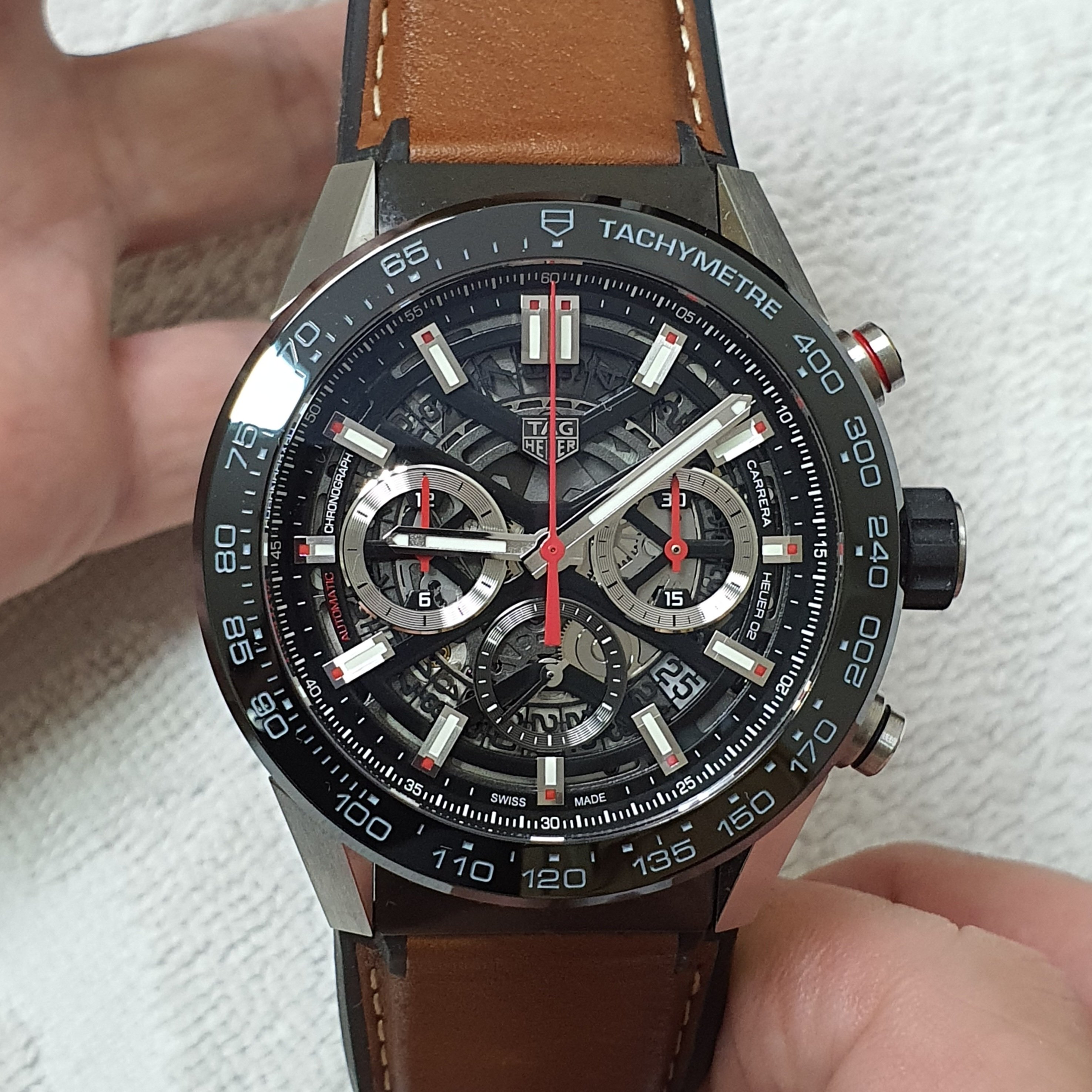 [$3,300 USD] Tag Heuer 02 Carrera CBG2A10 Full set | WatchCharts