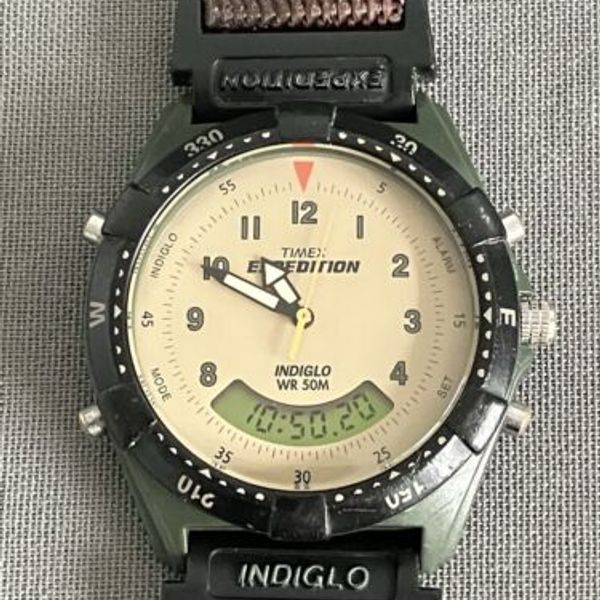 2005 Timex Expedition Analogue & Digital Quartz Field Watch With ...