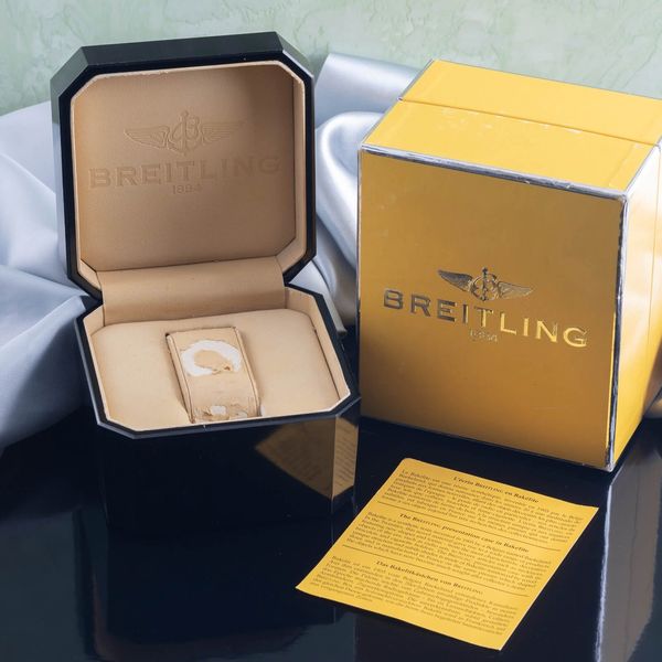 Breitling Original Watch Box Watchbox | WatchCharts Marketplace