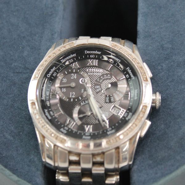 Citizen Eco-Drive Perpetual Calendar Watch Quartz Working | WatchCharts ...
