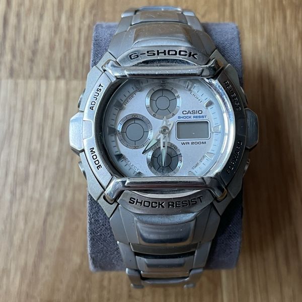 Vintage Casio G-Shock G 511D with rare white dial 2738 | WatchCharts ...