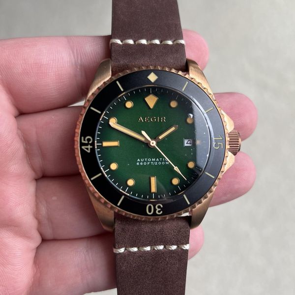 [WTS] Aegir Kriger Smoke Green Bronze CuSn8 | WatchCharts Marketplace
