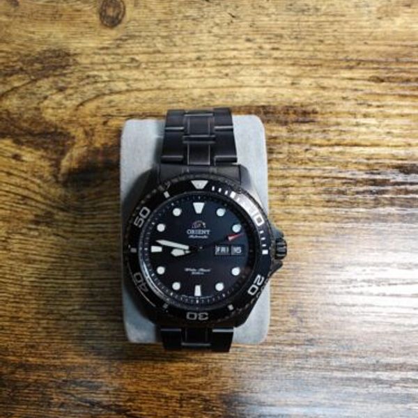 Orient Ray Raven II Automatic Black Dial Men's Watch FAA02003B9 ...