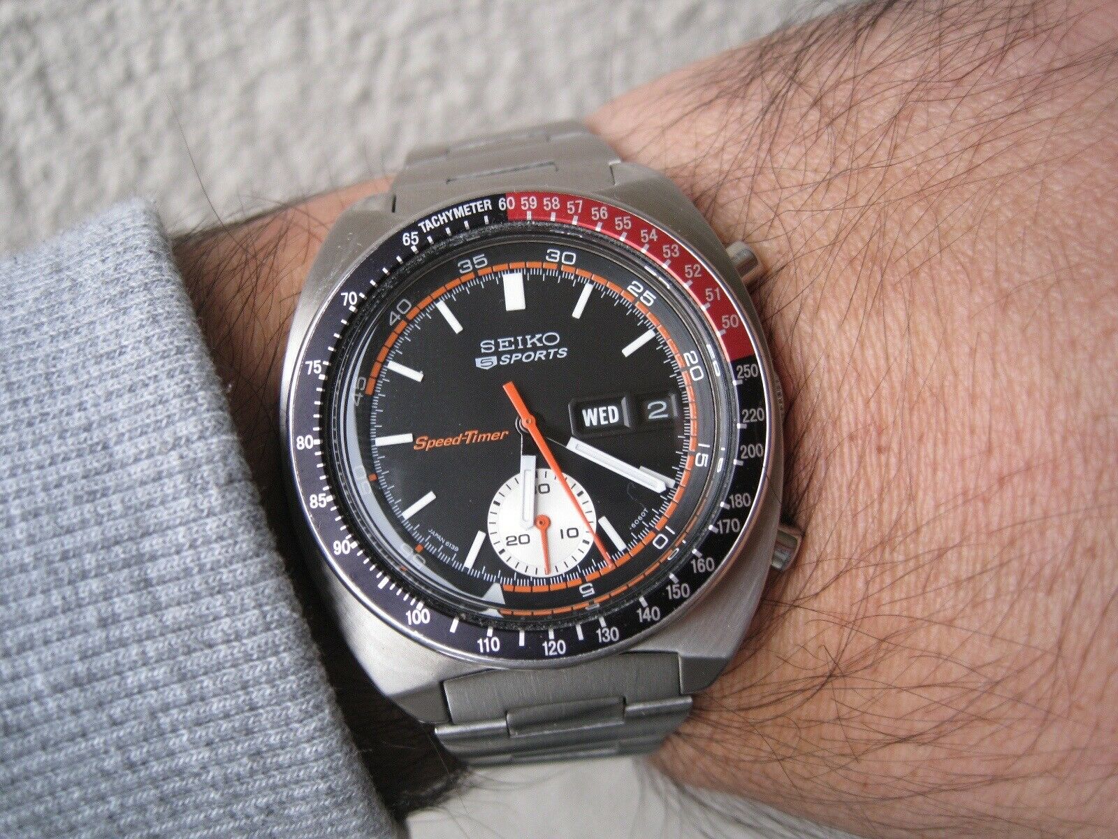 RARE VINTAGE SEIKO SPEEDTIMER COKE JAPAN CHRONOGRAPH REF:6139-6032 ...
