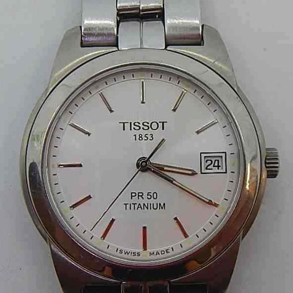 Vintage Tissot PR50 Titanium Men's wrist watch (J376/476K ...