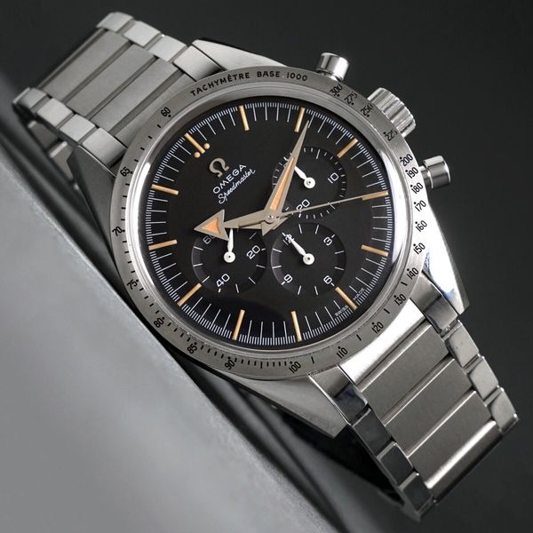 Stunning Omega Speedmaster 60th Anniversary Stainless Steel Trilogy ...