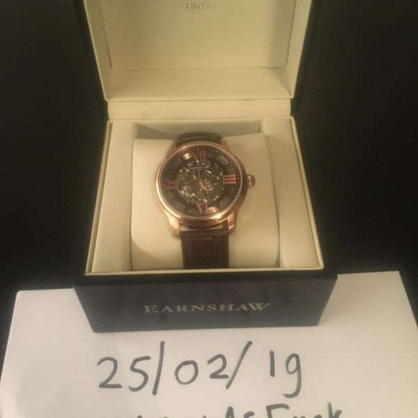[WTS] Thomas Earnshaw Longitude Skeleton Mechanical watch brand new ES ...