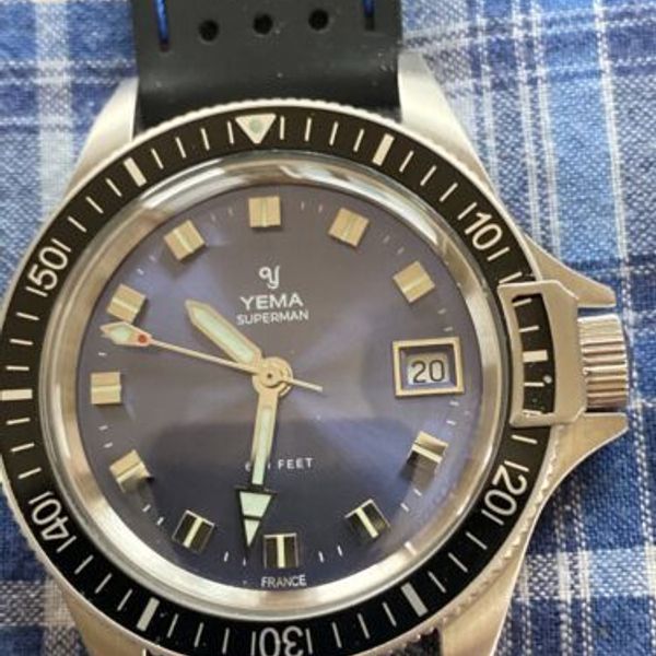 mens Yema superman quartz dive Watch | WatchCharts Marketplace