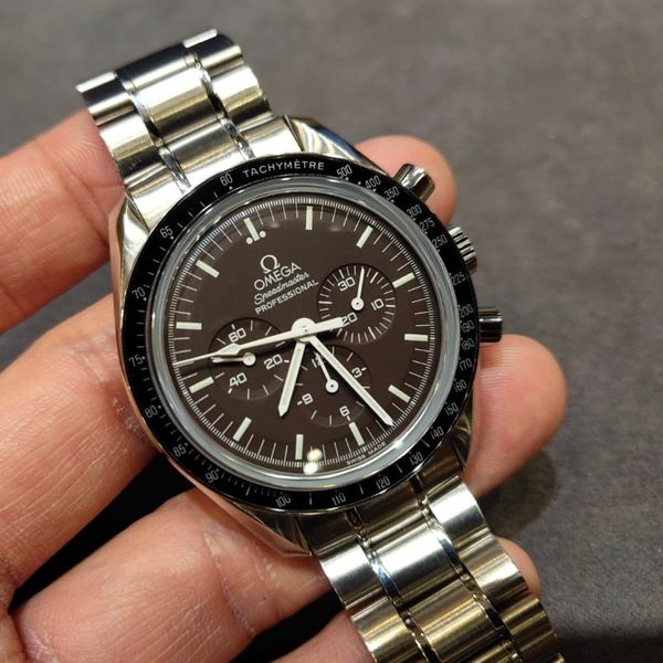 Omega Speedmaster Chocolate dial | WatchCharts Marketplace