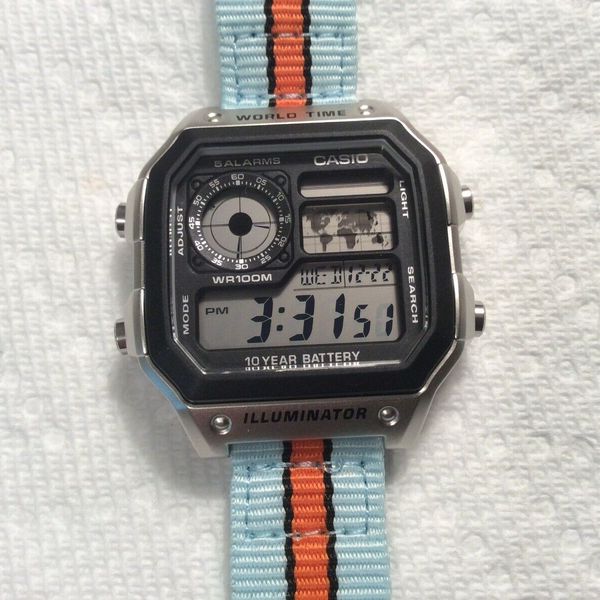 CASIO AE1200WH WITH CUSTOM NATO STRAP | WatchCharts