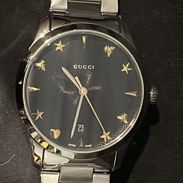 GUCCI G timeless Wrist Watch 126.4/YA1264029 Quartz Stainless Steel ...