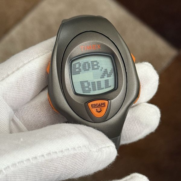 Vintage Timex Wise Guy Interactive Animated Digital Game Watch -Fully ...