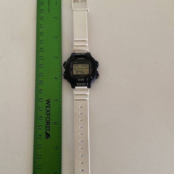 1992 Vintage CASIO Lithium W-725 (1000) Korea P 40mm watch Working ...