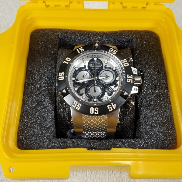 Invicta 26131 Subaqua Noma III Black Octopus Men's Watch w/ Case ...