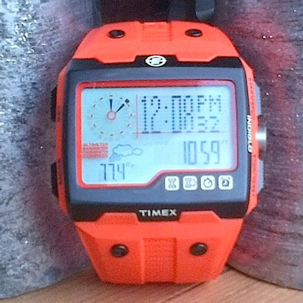 TIMEX WS4 ... ORANGE FULLY FUNCTIONAL ABC WATCH $105. SHIPPED (FROM ...