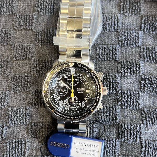 RARE Seiko SNA411 Flighty Flight Master | WatchCharts Marketplace