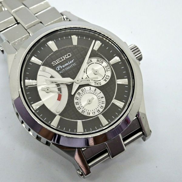 Seiko Premier SPB001 Automatic Power reserve day-date 6r20 Japan made ...