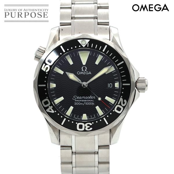 [Battery replaced] Omega OMEGA Seamaster 300 2262 50 Boys Watch Date ...