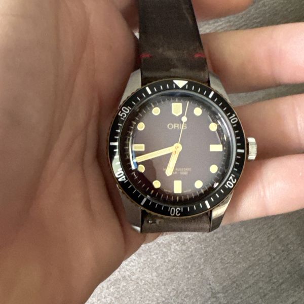 Oris Diver 65 Red Bar X Oris Limited Edition /100 | WatchCharts Marketplace