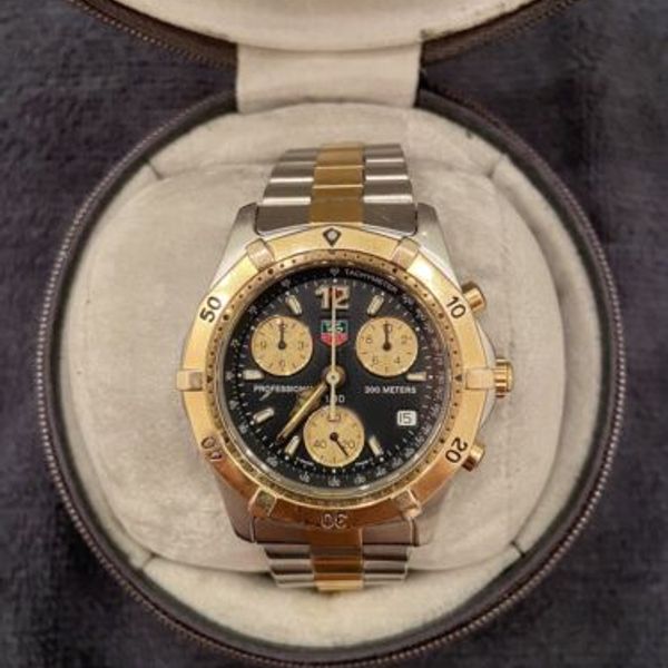 TAG HEUER CK1120 MENS WATCH GOLD AND STAINLESS CLASSIC 2000 CK1120.BB0329 | WatchCharts Marketplace