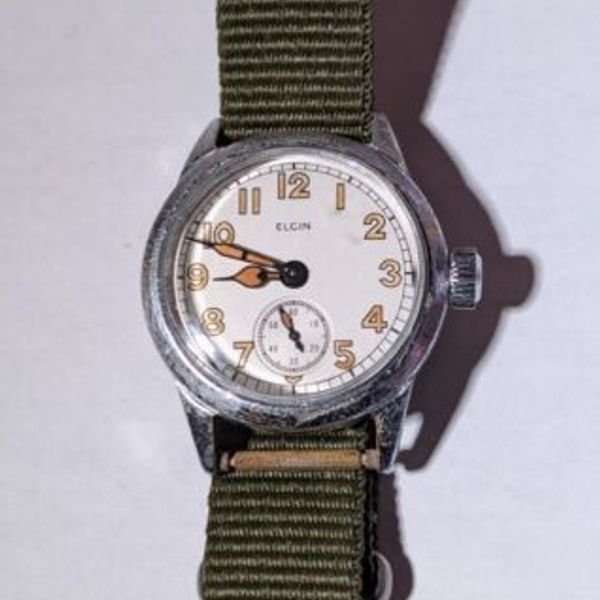 Elgin Military CAL 554 Watch | WatchCharts Marketplace