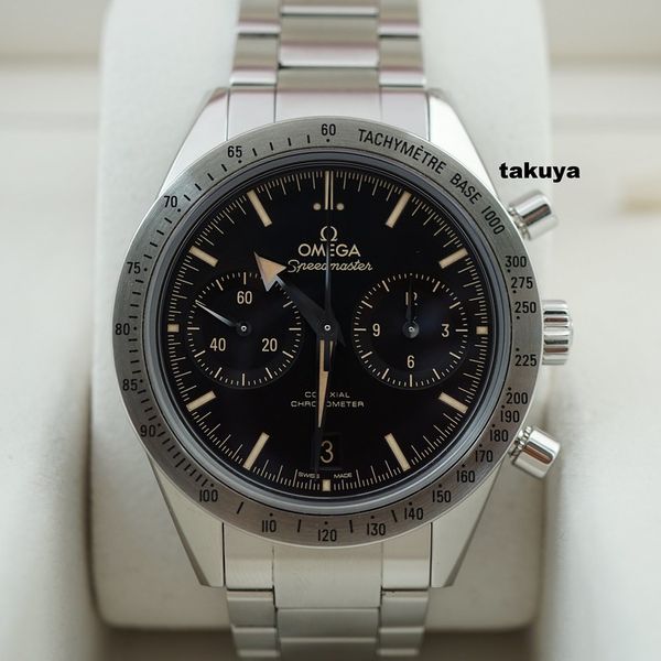 FSOT:Omega SPEEDMASTER '57 RETRO DIAL CO-AXIAL CHRONOGRAPH 41.5MM NEW ...