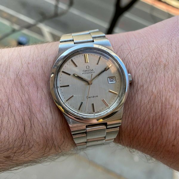 100% Original Vintage 1972 Omega Geneve cal. 1012 Ref. 166.0173 w ...