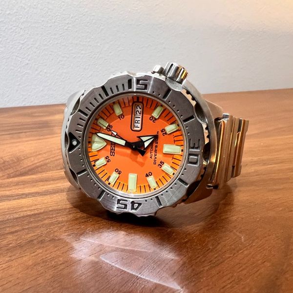 Seiko SKX781 Orange Monster | WatchCharts Marketplace