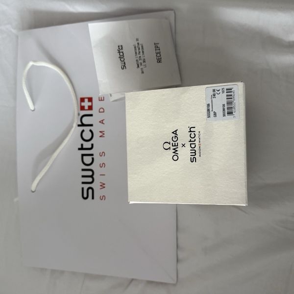 1965 Swatch x Omega Moonswatch 60th Anniversary Watch - Brand New With ...