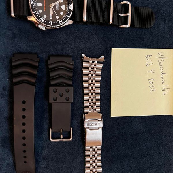 [WTS] Seiko SKX007 w/ NATO, Original Rubber Strap, & Seiko Jubilee ...