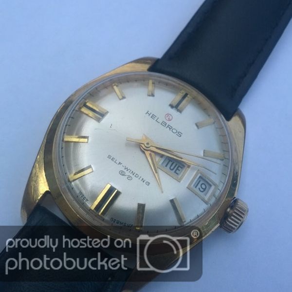 Vintage 1970's Helbros Selfwinding Watch. Day and Date. | WatchCharts