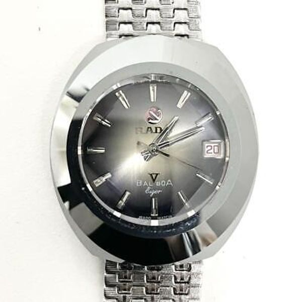 Orologio Rado Balboa Eiger Uomo Vintage Automatico 35mm Data Tonneau ...