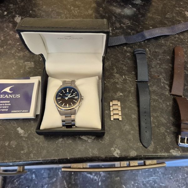 Casio Oceanus T200 OCW-T200S-1AJF | Japan-Only | Sapphire Solar RC ...