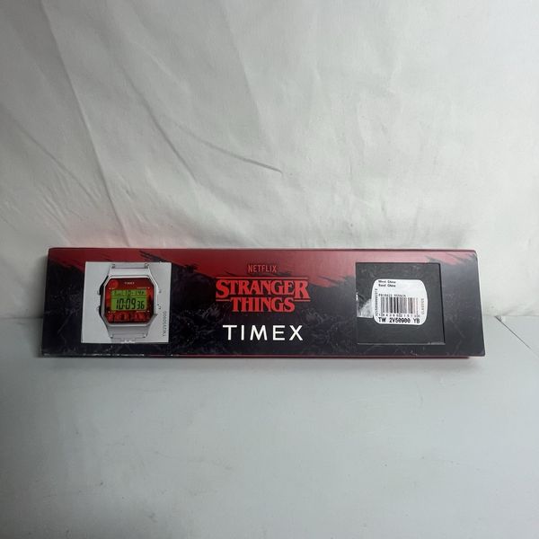 New Timex T80 Stranger Things TW2V50900 Digital Watch Special Edition ...