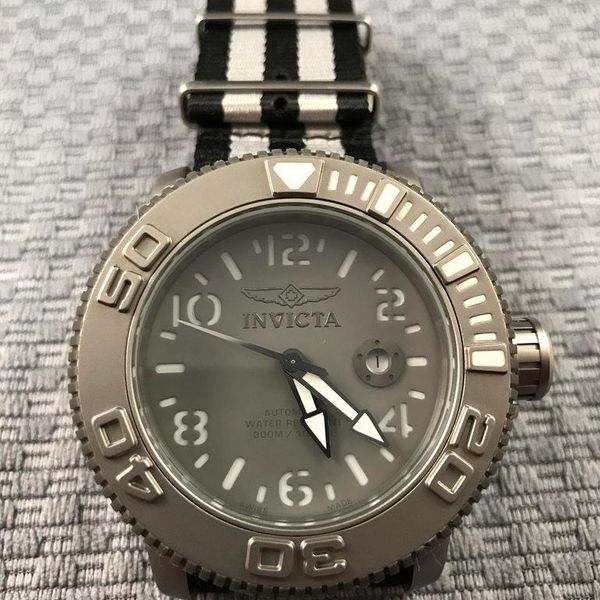 Invicta Titanium Automatic Sea Hunter Model # 1078 | WatchCharts