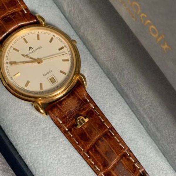 VINTAGE NOS MAURICE LACROIX GENTS WATCH BOXED | WatchCharts