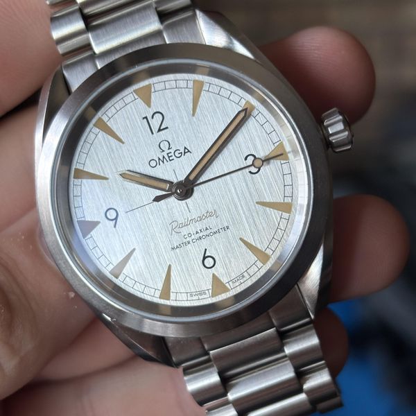 [WTS] Omega Railmaster Co-Axial Silver Dial - $2350 | WatchCharts ...