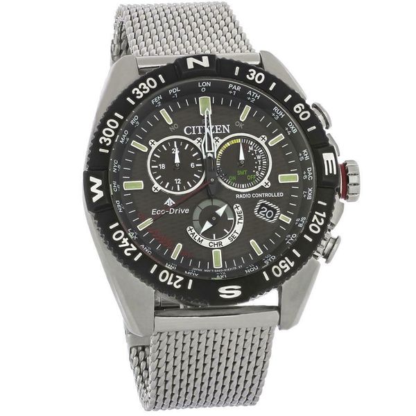 Citizen CB5840-59E Mens Promaster Navihawk A-T Chronograph Eco-Drive ...