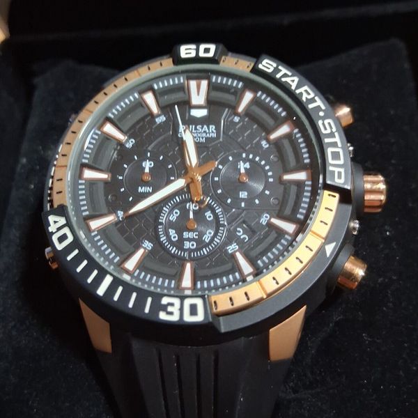 Seiko Pulsar 100M Solar Chronograph | WatchCharts Marketplace