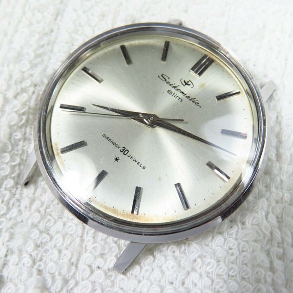 Vintage 1963 SEIKO seikomatic Slim 30 Jewels watch (83198 ) | WatchCharts