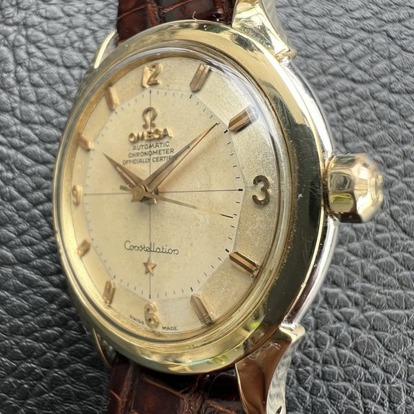 Vintage OMEGA Constellation Ref. 2852 Cal.505 Automatic Pie Pan Watch w ...