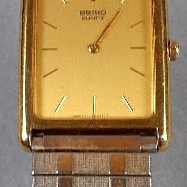 VINTAGE SEIKO 6530-5550 QUARTZ WRIST WATCH FOR MAN OR WOMAN ...