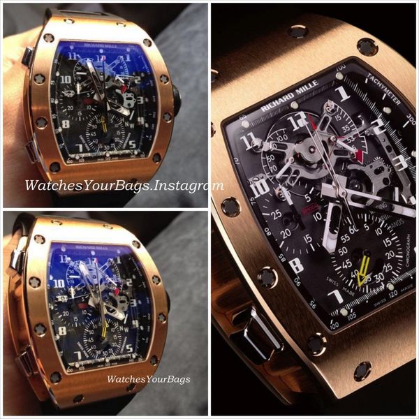 FS: Richard Mille RM004 Rose Gold Split Chronograph | WatchCharts ...