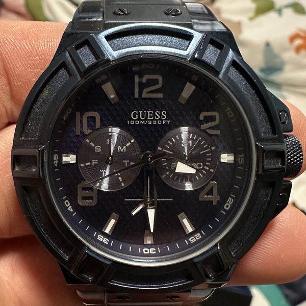 Rare Boxed GUESS W0041G2 DJ Tiesto Limited Edition Men's Multi Face ...