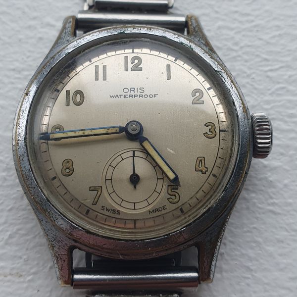 Vintage Oris 'Waterproof' Military Style Watch (Cal. 451) | WatchCharts ...
