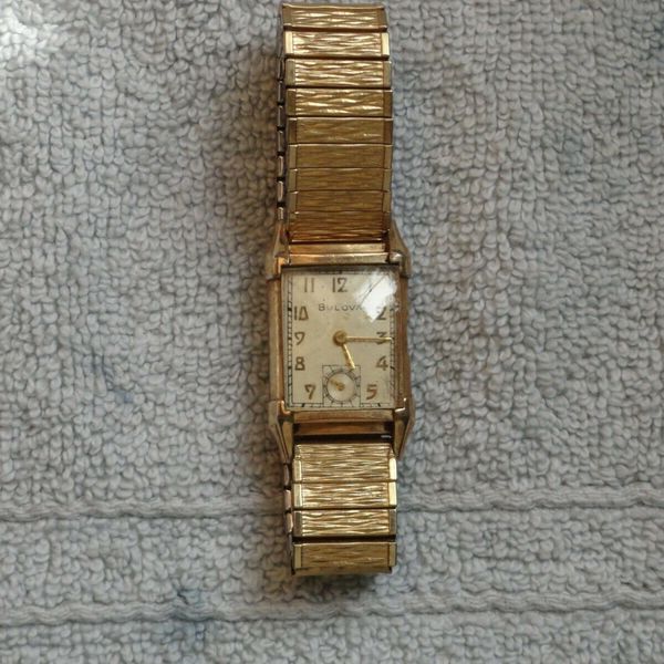 Vintage Bulova 21j 7AK Movement 1948 10K GF Man's Watch-LOOK! | WatchCharts