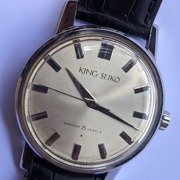 First King Seiko - Stainless Steel, Slim Handwind Movement ...