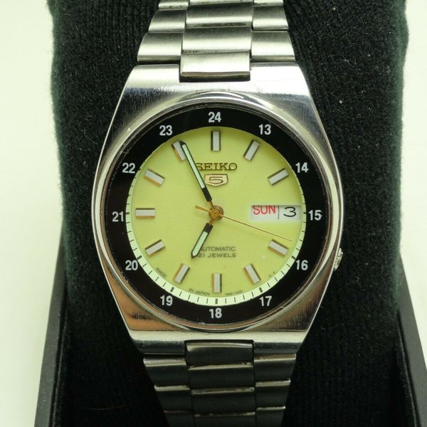 SEIKO 5 AUTOMATIC LUMIBRITE WRISTWATCH | WatchCharts Marketplace