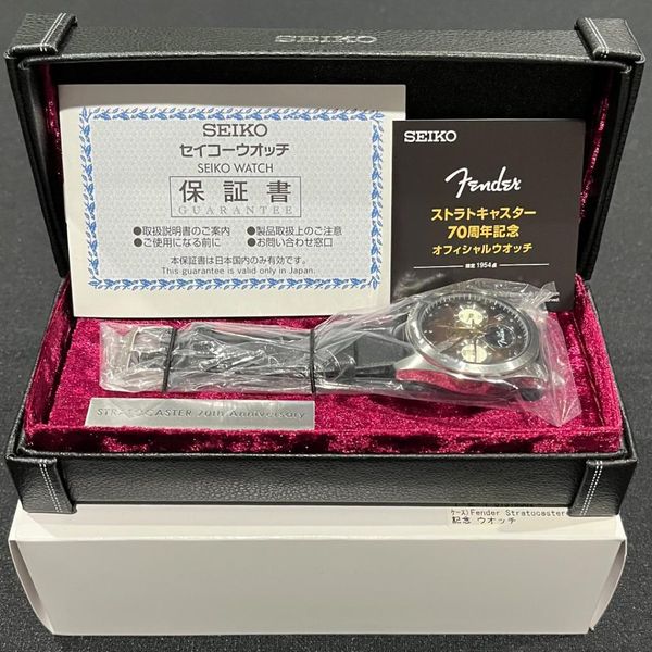 Seiko Fender Stratocaster 70th Anniversary Official Watch Limited to ...